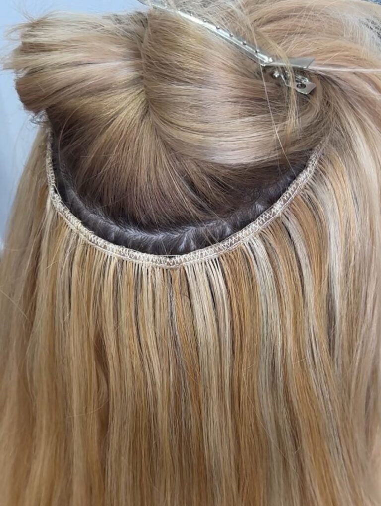 Hair Extension Techniques & Tape Weave Extensions : Mini Tips